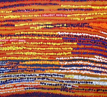 Tommy Watson paintings at Mitchell Fine Art | Aboriginal Art online