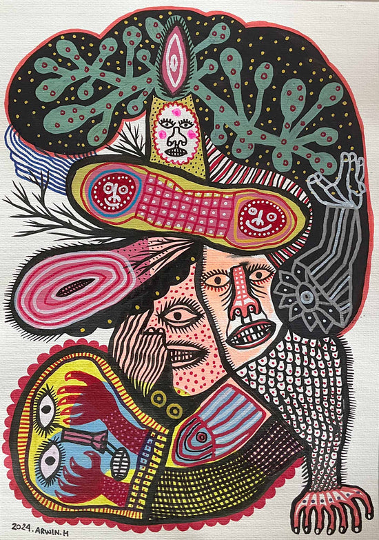 Arwin Hidayat | 'Astral Creatures in Kindness' – Mitchell Fine Art